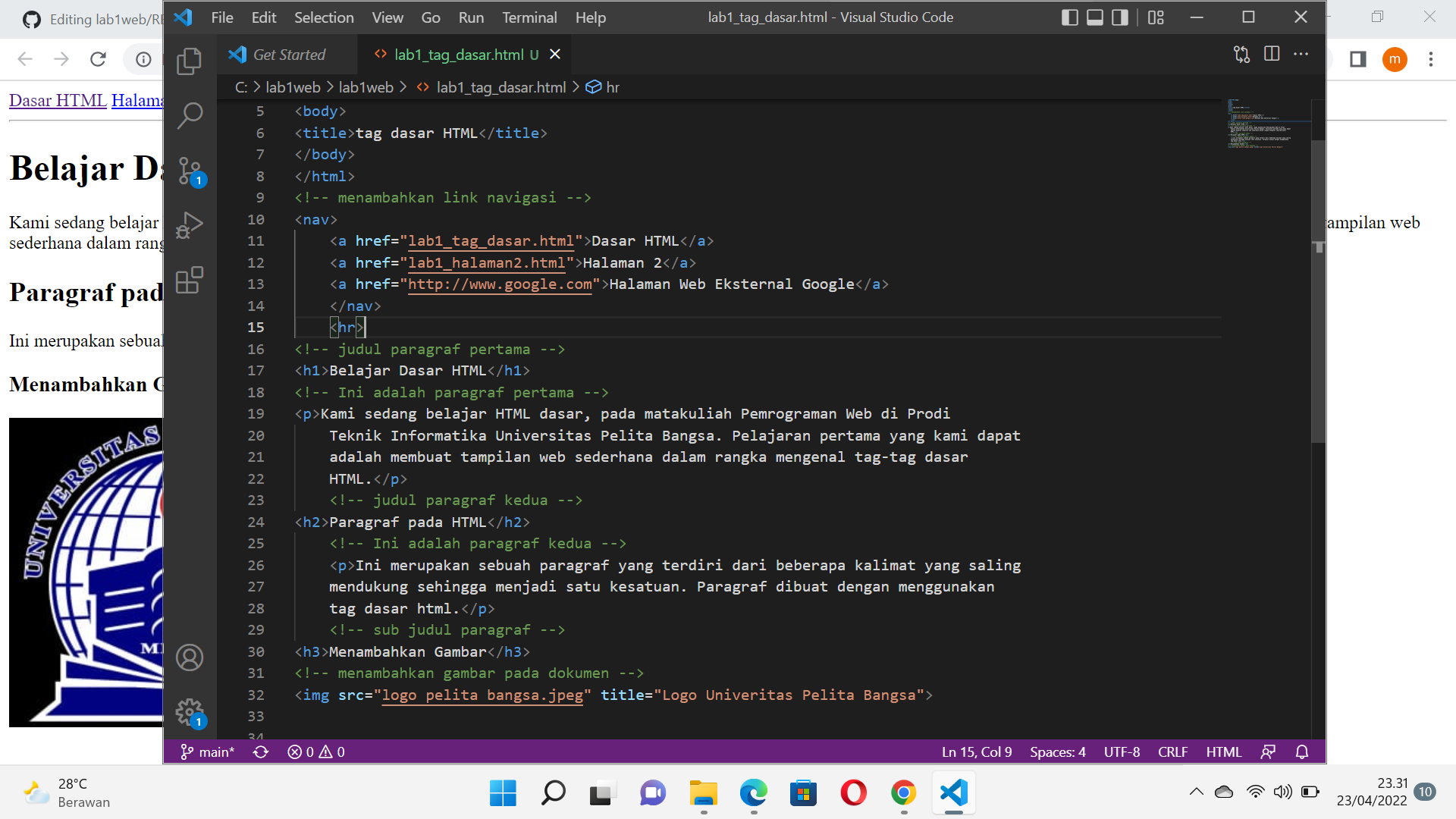 GitHub - Syafeimuhamad/lab1web