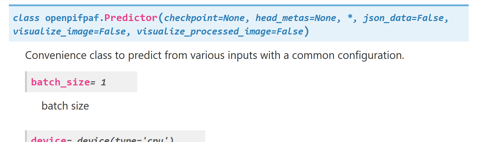 Batch prediction on images · Issue #504 · openpifpaf/openpifpaf · GitHub
