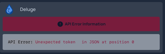 Deluge widget give API error when instance's address is https://host.domain.tld/USER/deluge ...