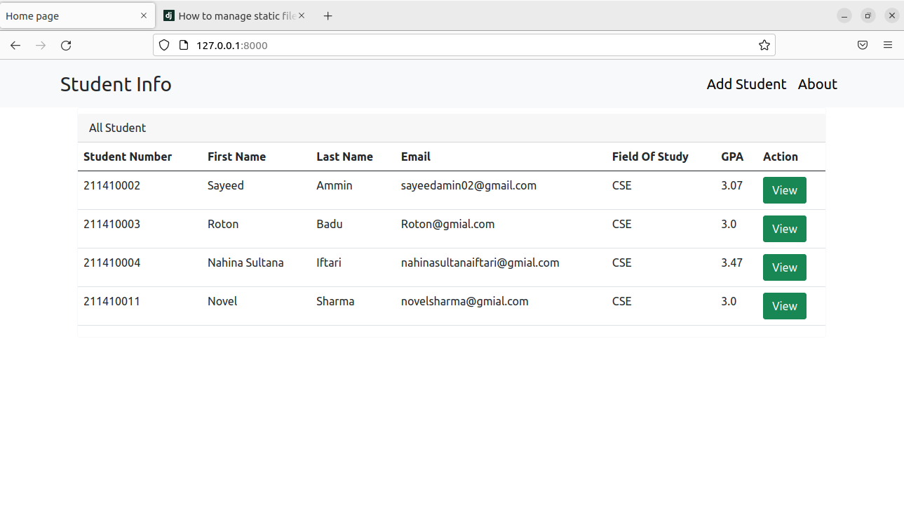 GitHub - Ammin124/Student-Info: I am building a database of pupils for this project. Here, I've ...