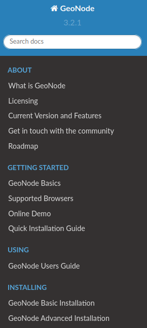 Sidebar Formatting Issue on Read the Docs · Issue #159 · GeoNode/documentation · GitHub