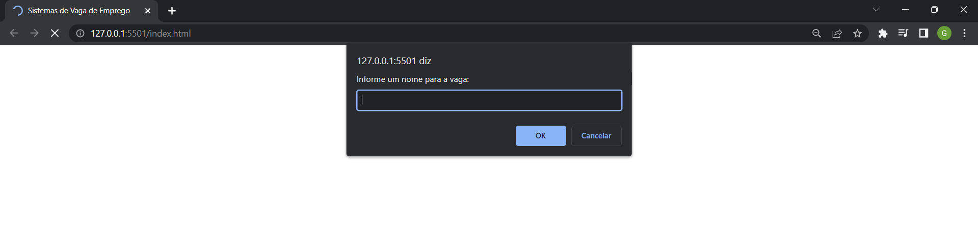 GitHub - Gabifinks/Sist_Vaga_Emprego