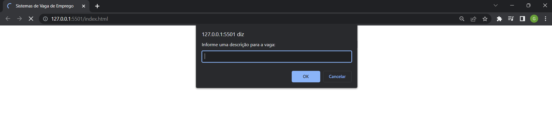 GitHub - Gabifinks/Sist_Vaga_Emprego