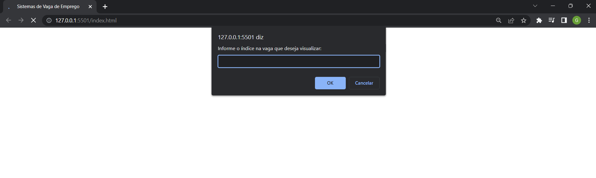 GitHub - Gabifinks/Sist_Vaga_Emprego