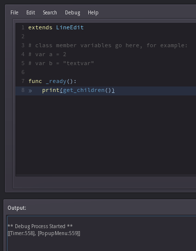 Nodes that already have children added in C++ being exposed to GDScript ...