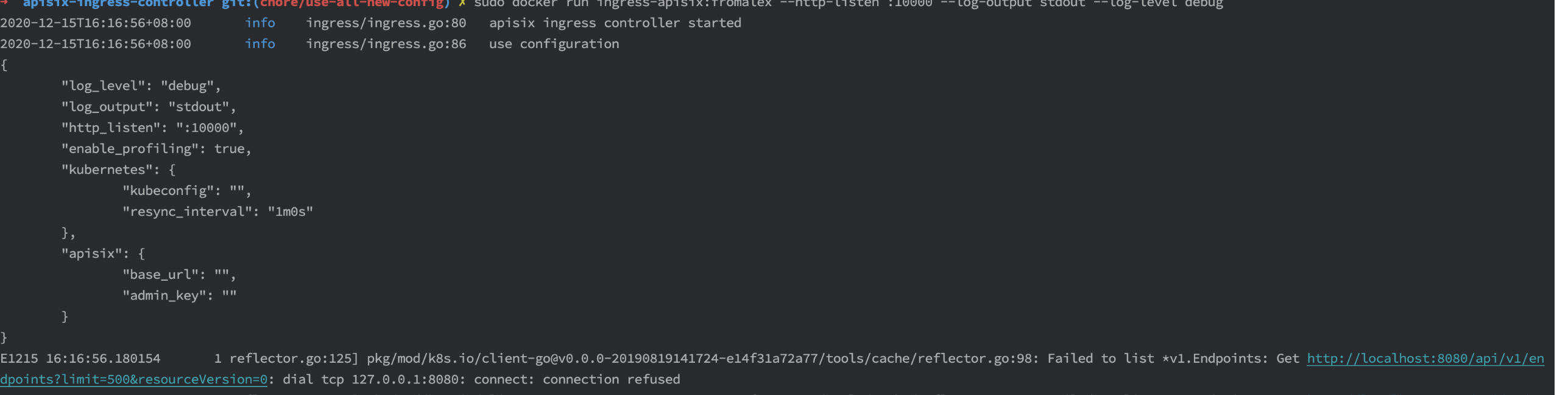 standard_init_linux.go:211: exec user process caused standard_init_linux.go:211: exec user process caused