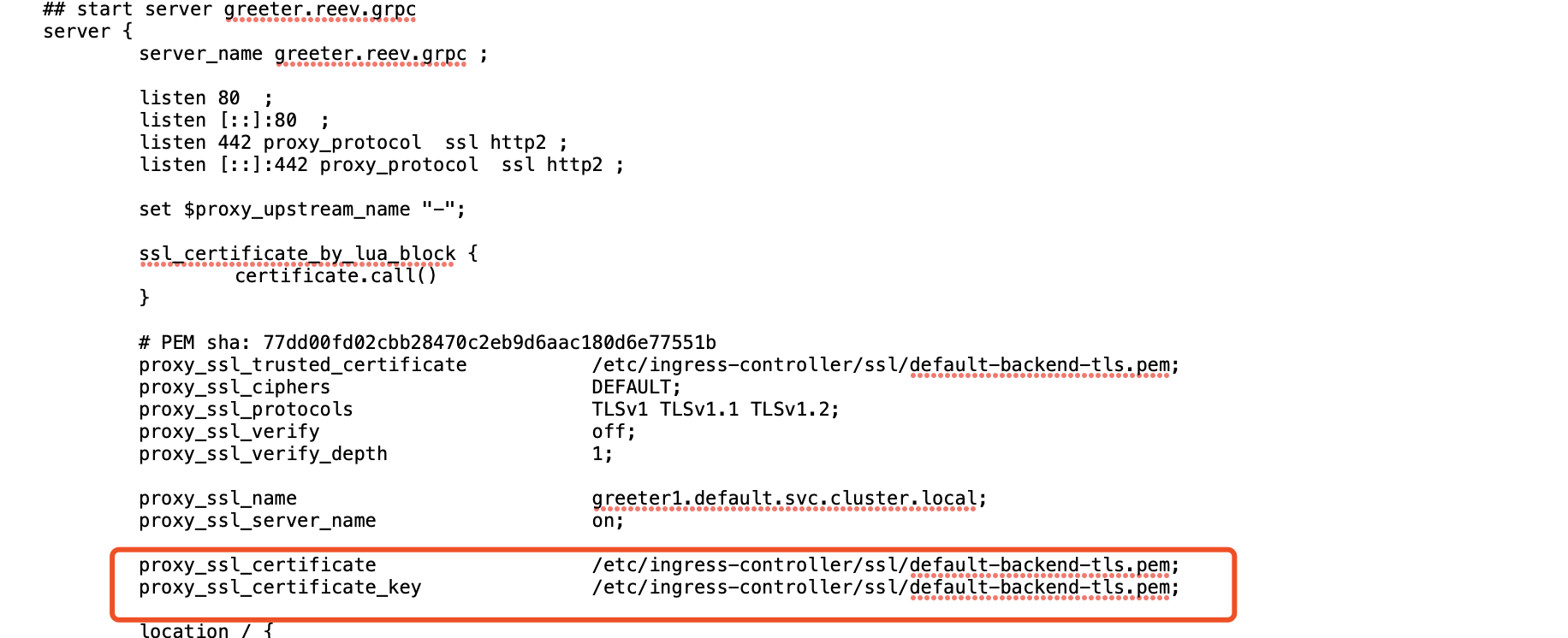 Mtls Is Not Working With Nginx Backend Certificate Authentication · Issue 7082 · Kubernetes