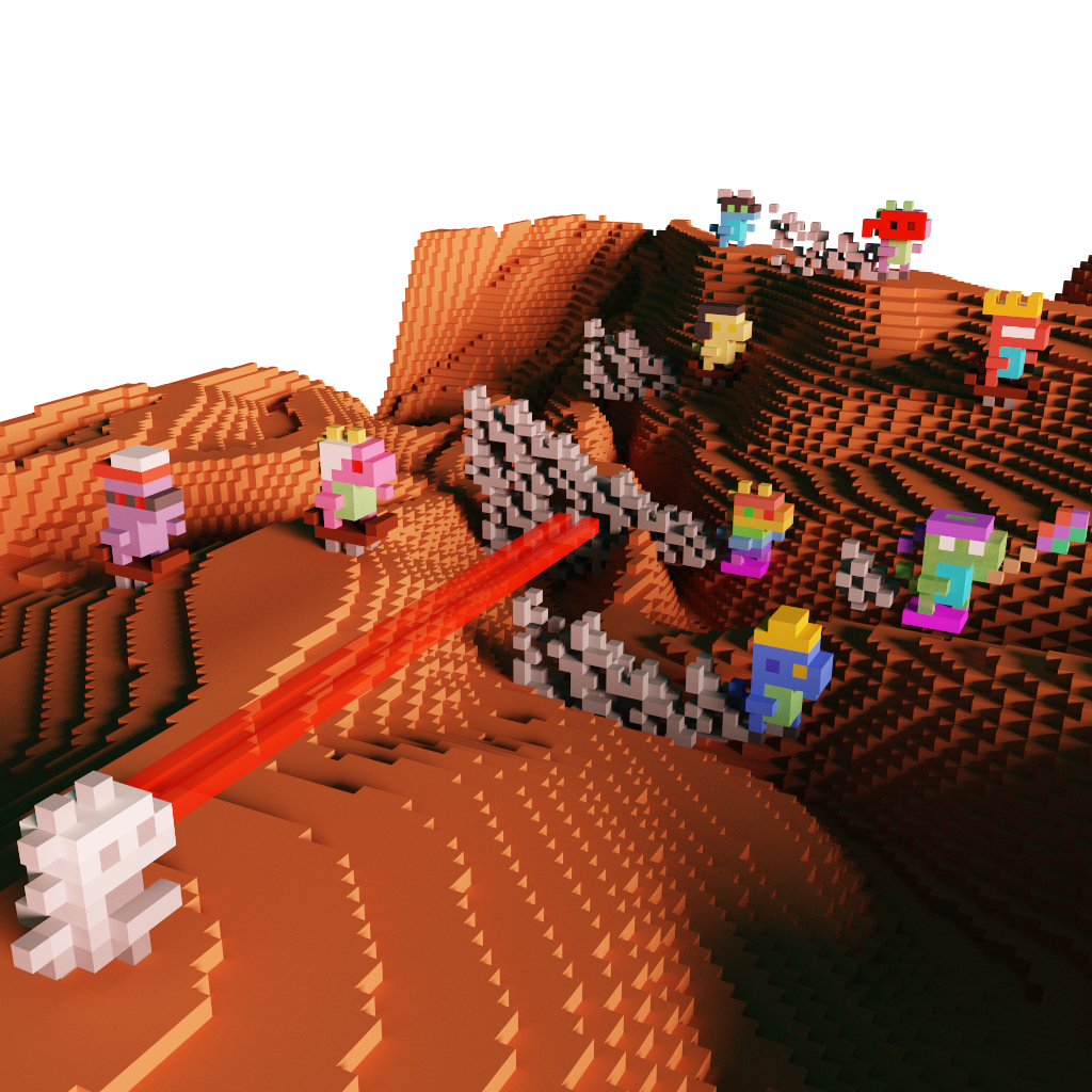 Github Fabriiikator Tiny Dinos Voxel Assets An Organised Vox File