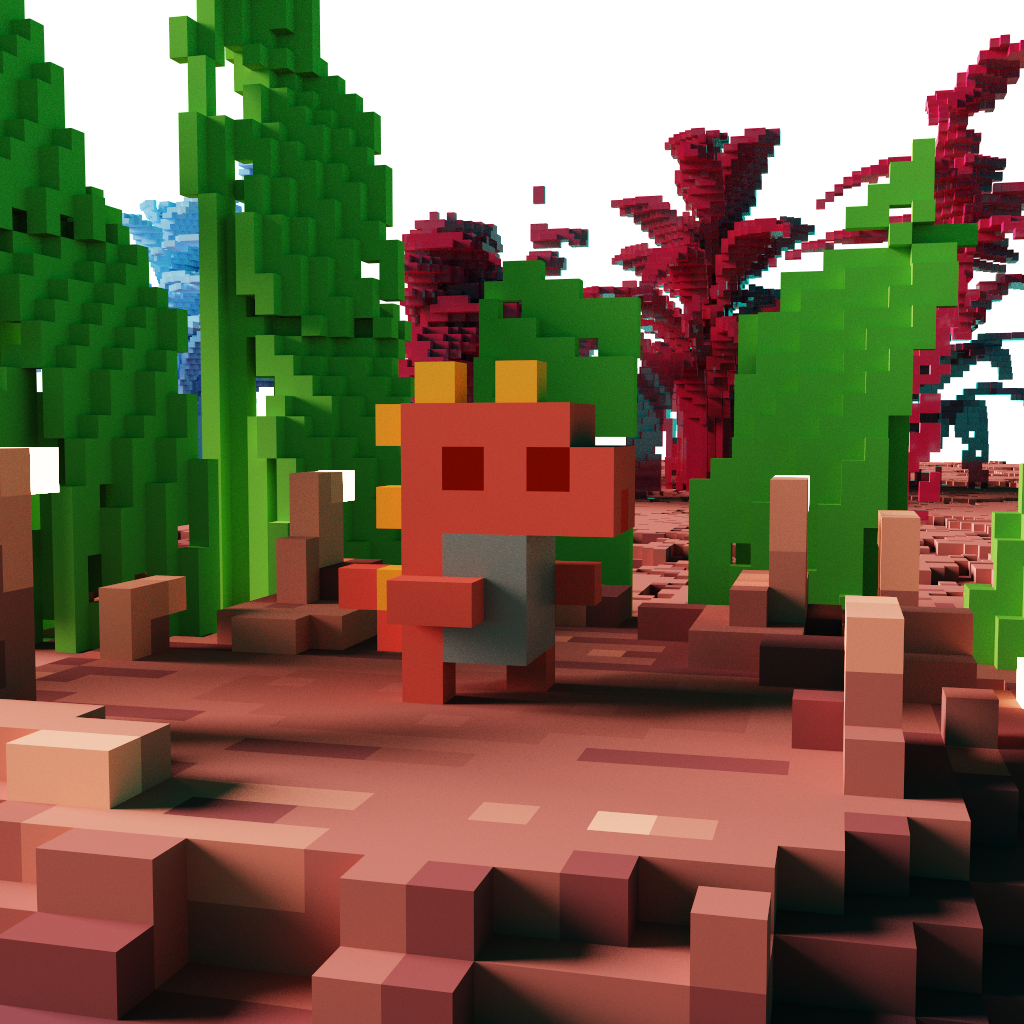 Github Fabriiikator Tiny Dinos Voxel Assets An Organised Vox File