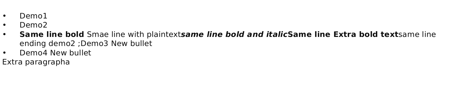 addText Bullet not creating list properly · Issue #939 · gitbrent/PptxGenJS · GitHub
