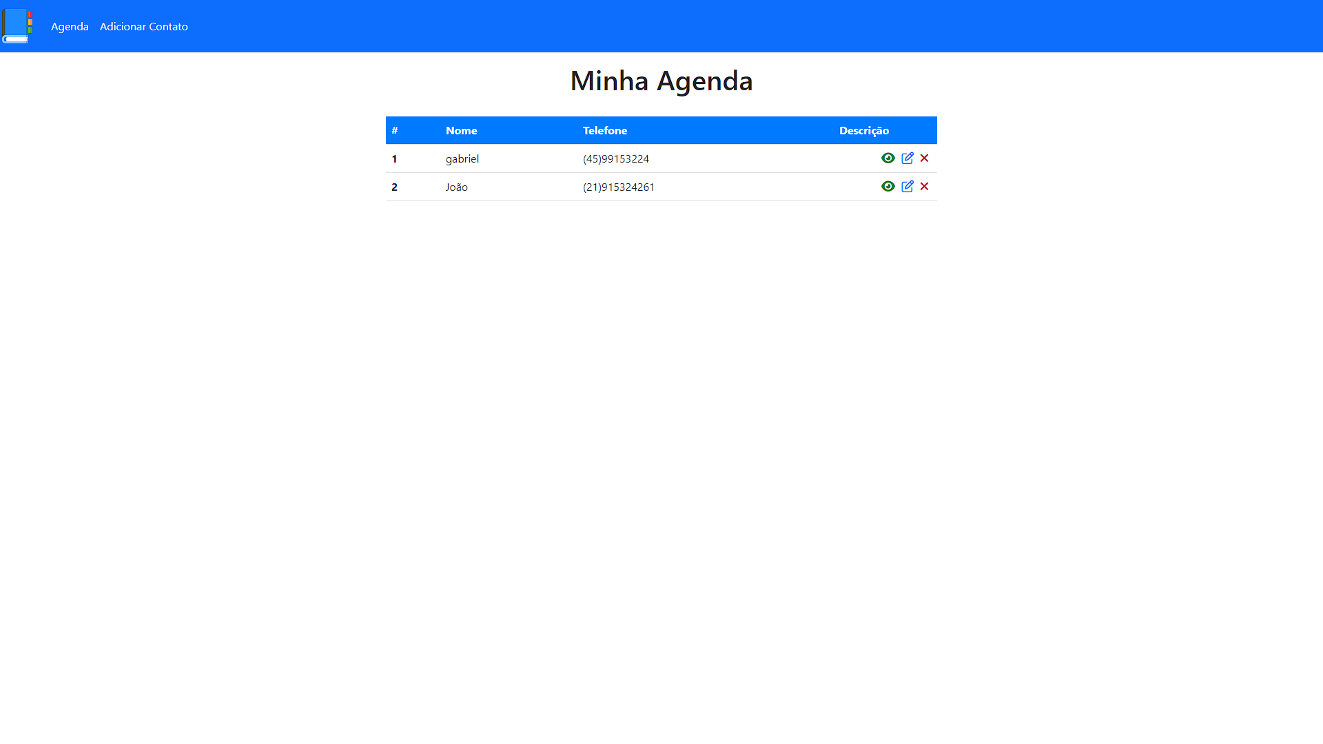 GitHub - gabrielestefono/agenda