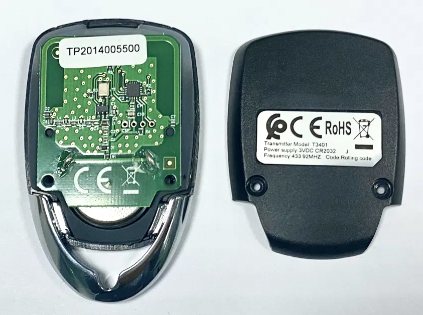 Keeloq unknown: Fantom/Highland T3401 gate remote · Issue #3085 · flipperdevices/flipperzero ...