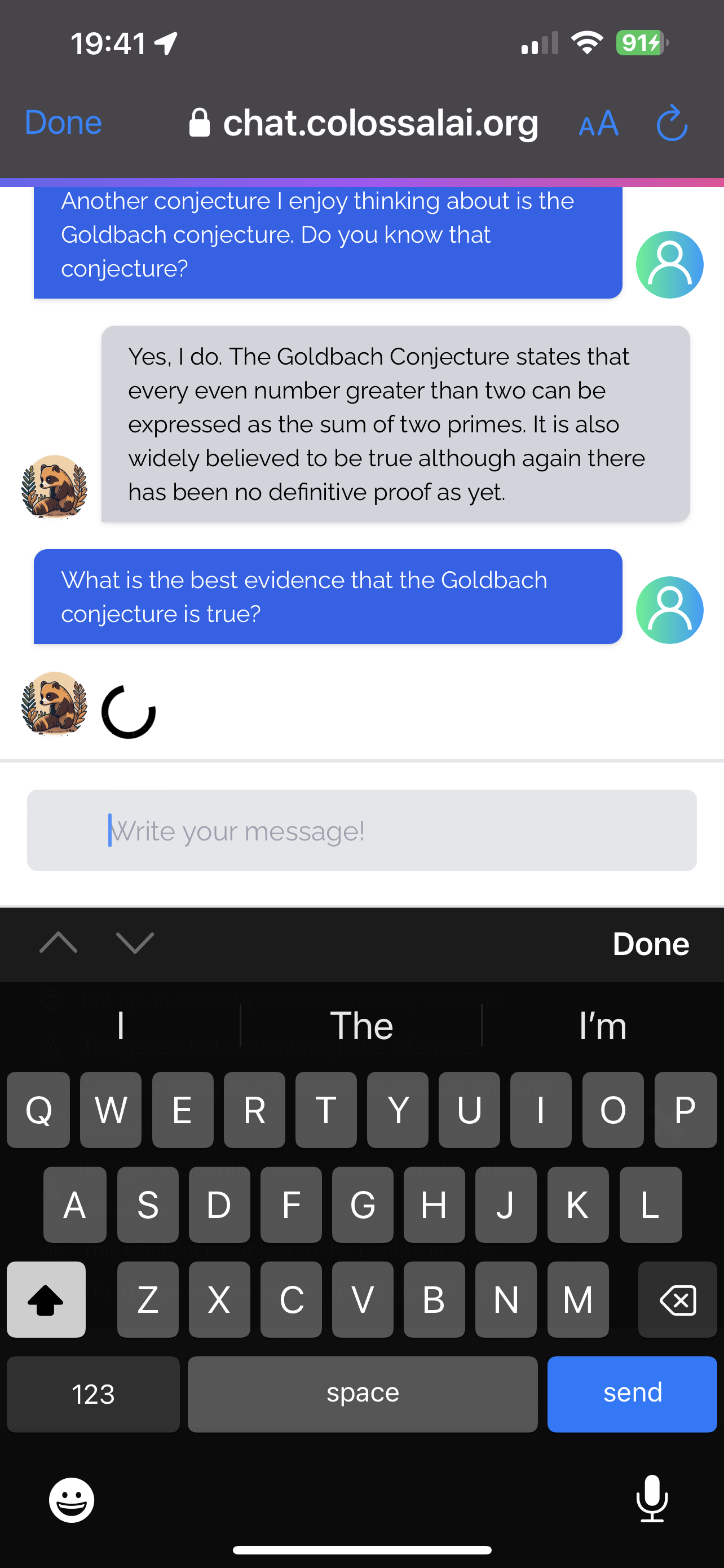 [BUG]: Chat hung answering a question · Issue #3387 · hpcaitech/ColossalAI · GitHub