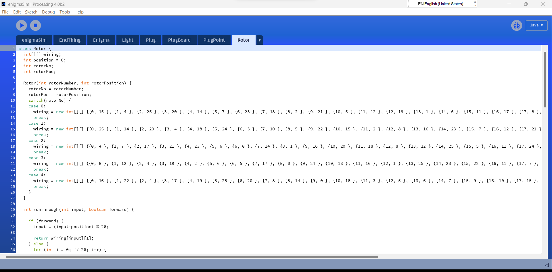 GitHub - sourabhsahu33/Software-Approach-Enigma-Machine: Software ...