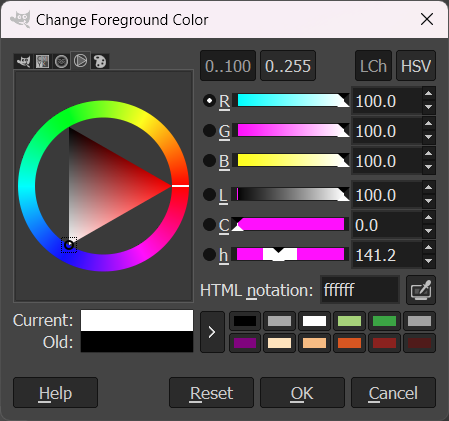 The Color picker should display an HSV rectangle by default · Issue ...