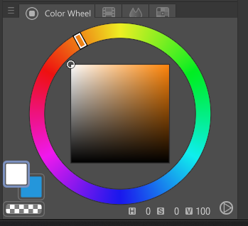 The Color picker should display an HSV rectangle by default · Issue ...