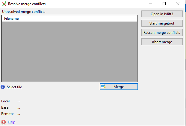 Unsolved Conflict · Issue 9977 · Gitextensions Gitextensions · Github