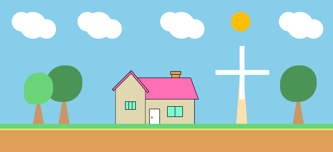 GitHub - khorshedlab/Pure_CSS_Landscape: Simple Landscape Created With ...