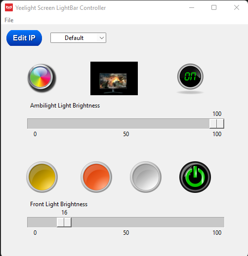 GitHub - Balltote/Yeelight-Screen-Lightbar-Windows: Small Windows Desktop program to control ...