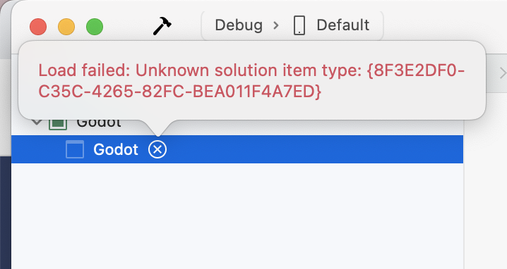 Still can't open solution in Visual Studio for mac in Godot 4 beta-4 · Issue #68267 ...