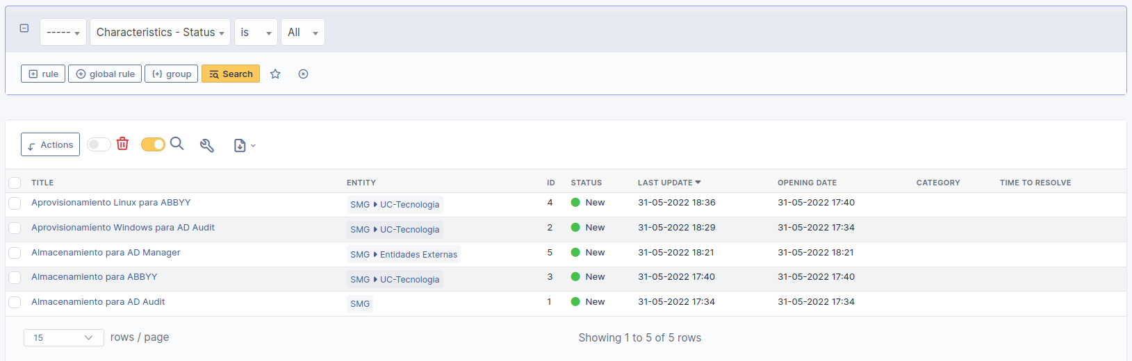 Tickets generated with FormCreator do not appear in the list · Issue ...