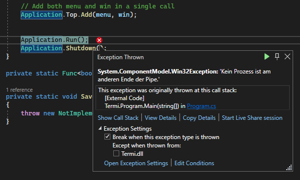 Application Crashes While Resizing On Windows 10 Version 22h2 · Issue 2714 · Gui Csterminal 