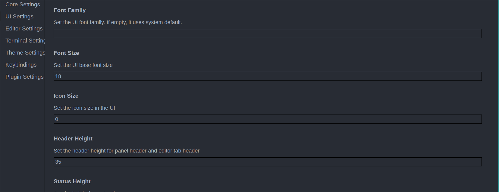 Cantarell completely wrecks UI · Issue #1795 · lapce/lapce · GitHub