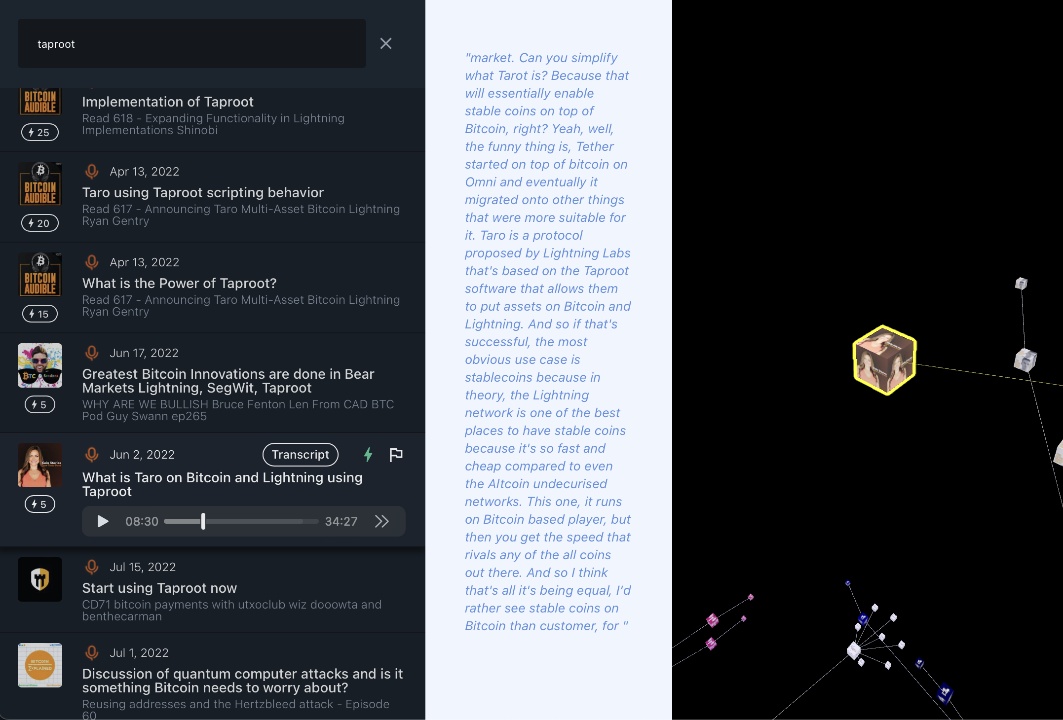 Add an X button to the transcript view · Issue #70 · stakwork/sphinx-nav-fiber · GitHub