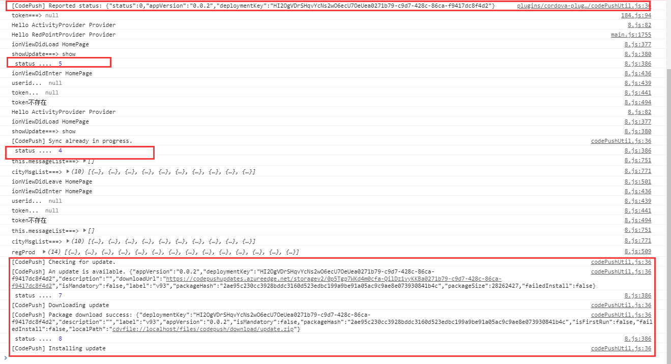 Noting Return After Checking For Update · Issue 455 · Microsoft Cordova Plugin Code Push · Github