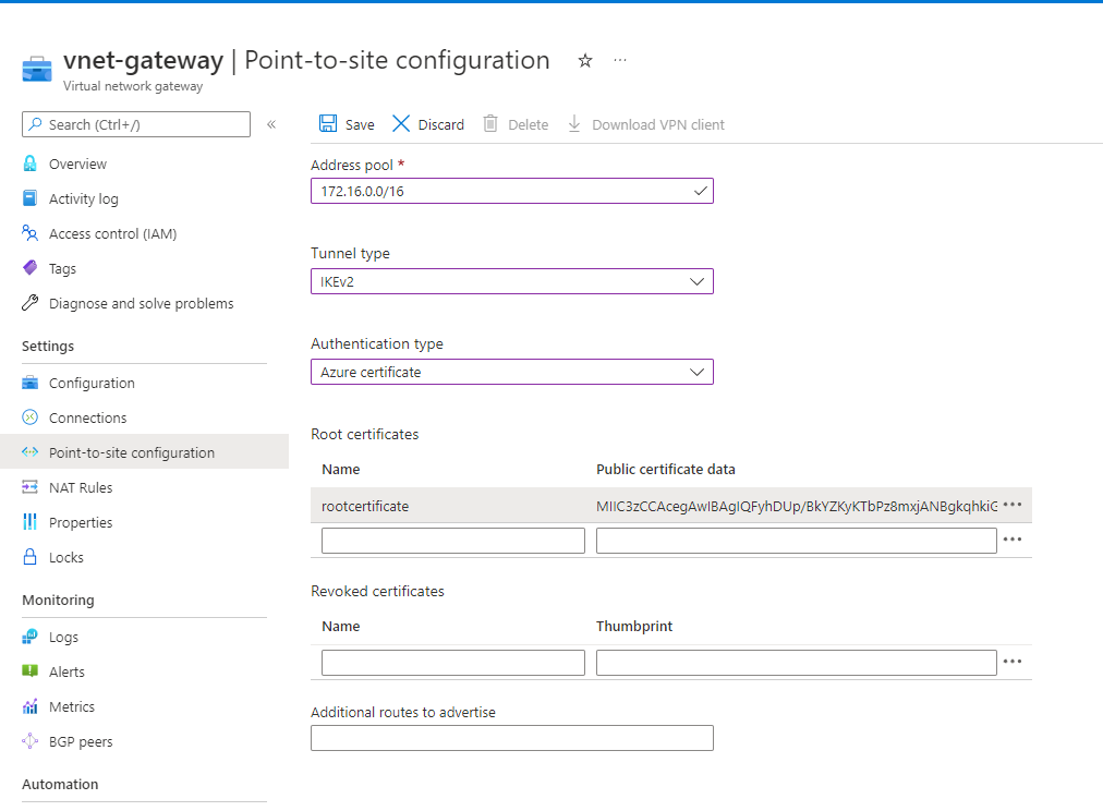 GitHub - earkevin11/Point-to-Site-VPN