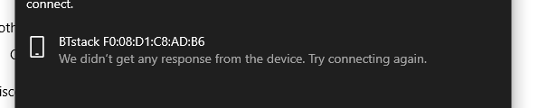 ESP32 cannot pair bluetooth with any device · Issue #459 · bluekitchen/btstack · GitHub