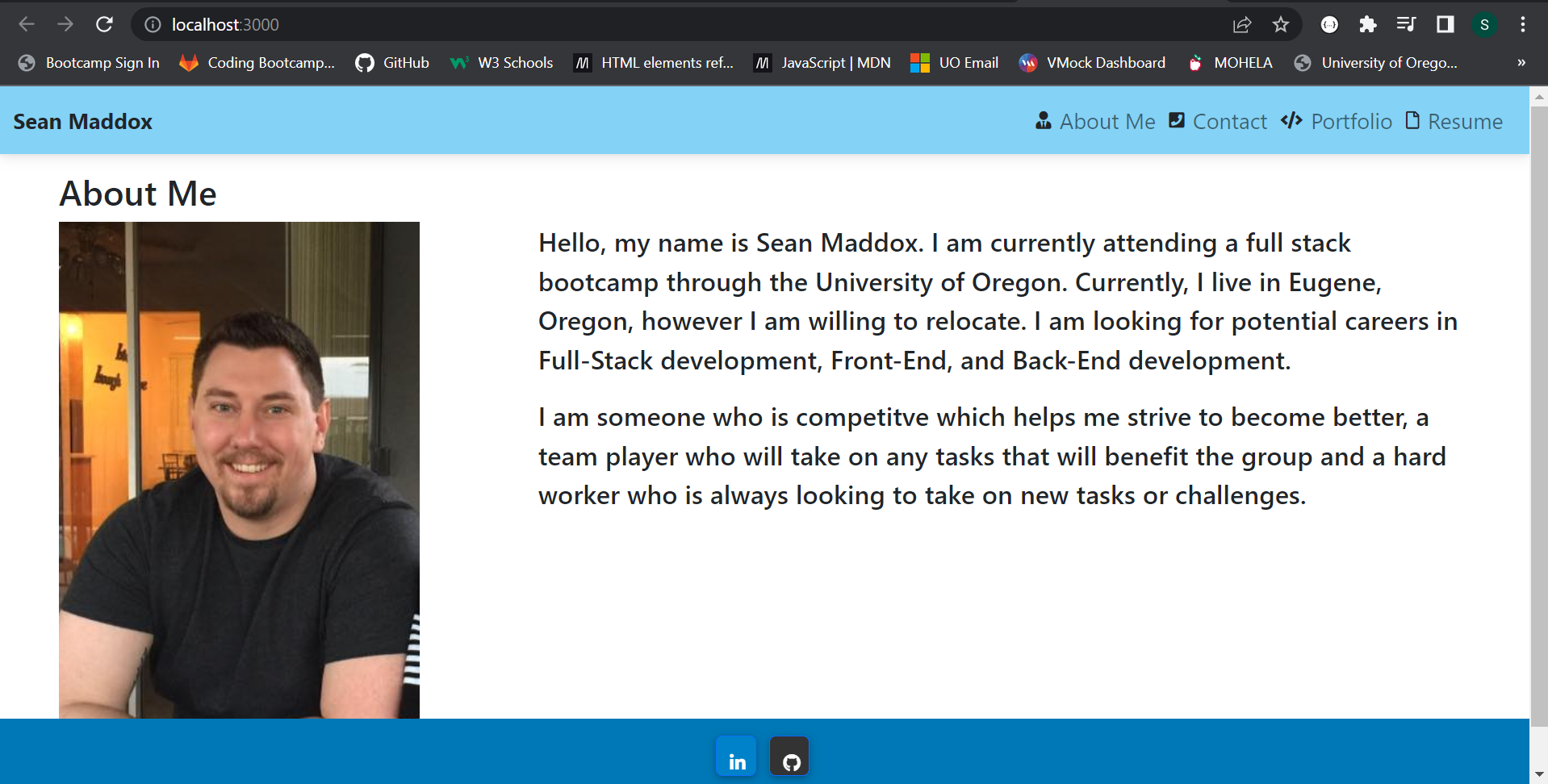 GitHub - stmaddox/react-portfolio