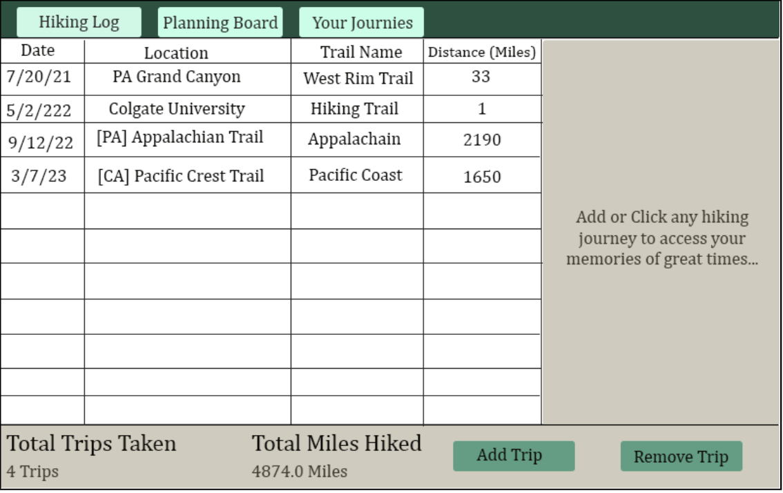 GitHub - rileydelpriore/Hiking-App