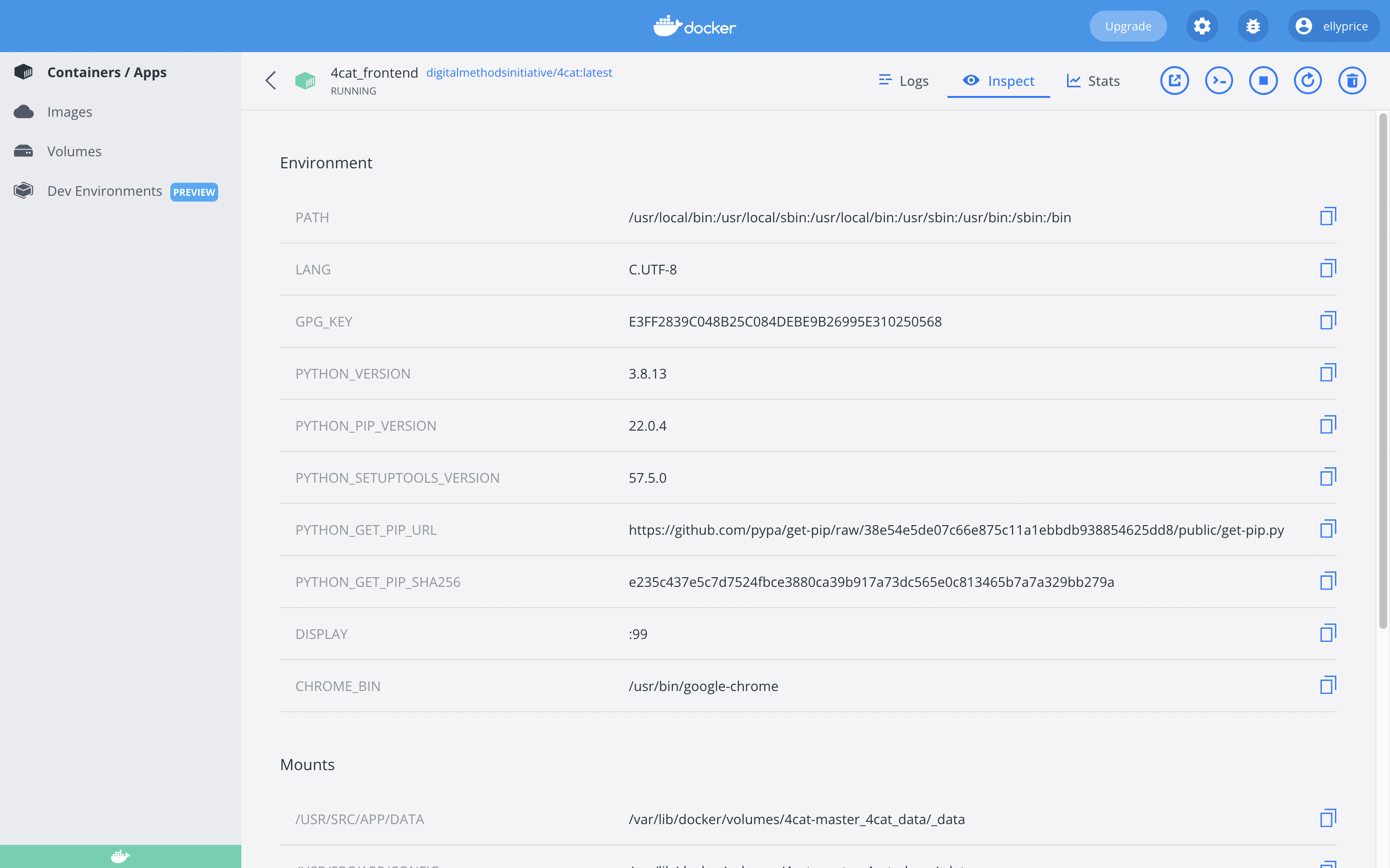 'localhost' didn't send any data/ only brings up docker 'getting started' page · Issue #259 ...
