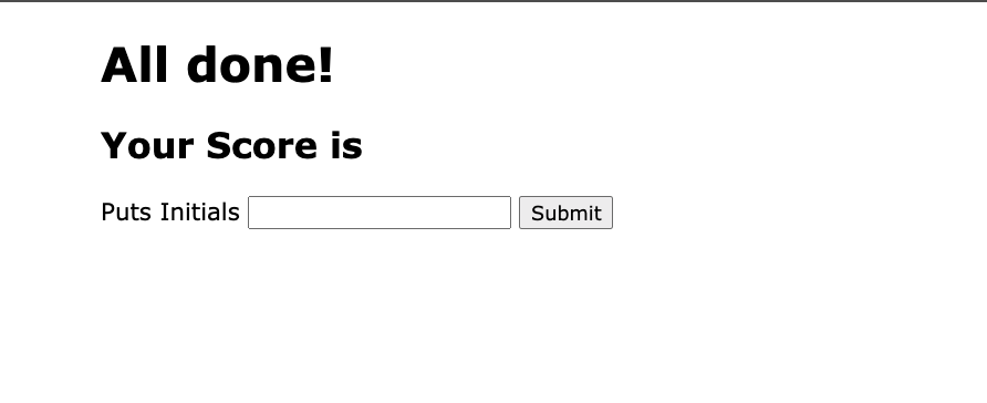GitHub - seanmgrant/Timed-Code-Quiz