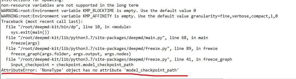 RuntimeError · Issue #713 · deepmodeling/dpgen · GitHub