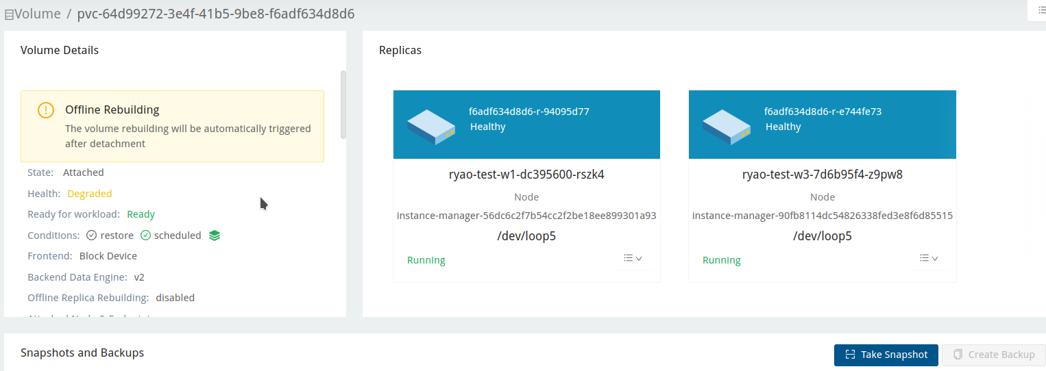 [IMPROVEMENT] UI supports automatic replica rebuilding for SPDK volumes · Issue #6107 · longhorn ...
