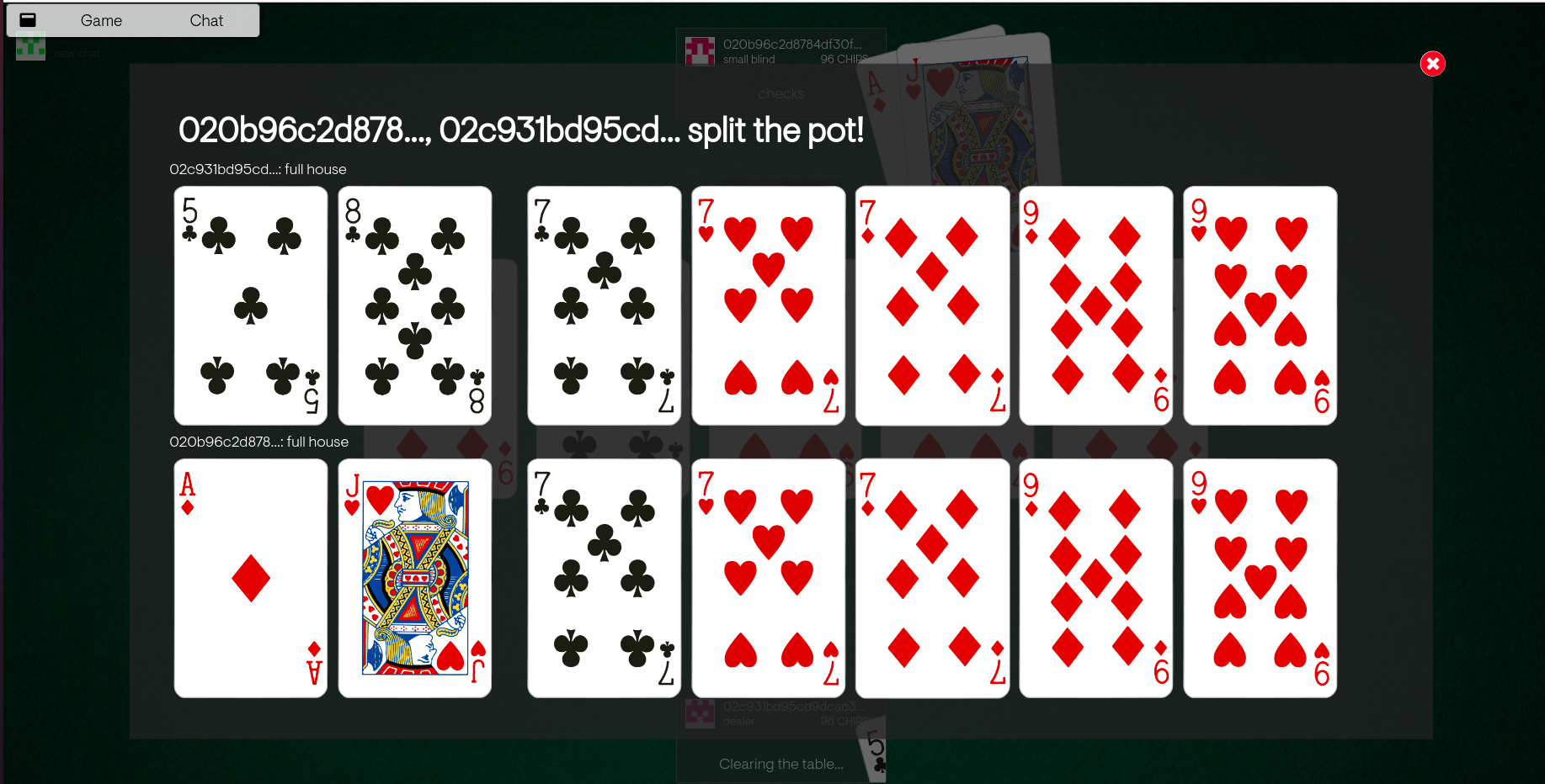 Poker · Issue #1762 · SaitoTech/saito-lite-rust · GitHub