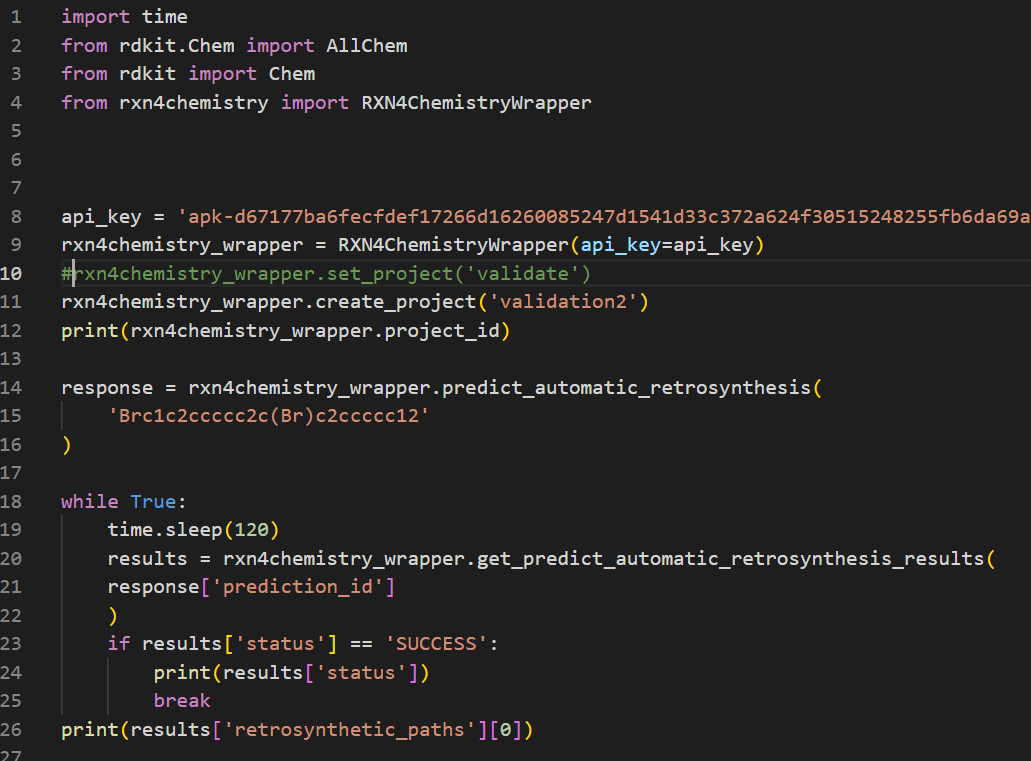 not working · Issue #58 · rxn4chemistry/rxn4chemistry · GitHub