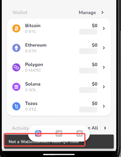 Spot unable to connect the QrCode generated by Kotlin/Swift Dapp · Issue #696 · WalletConnect ...
