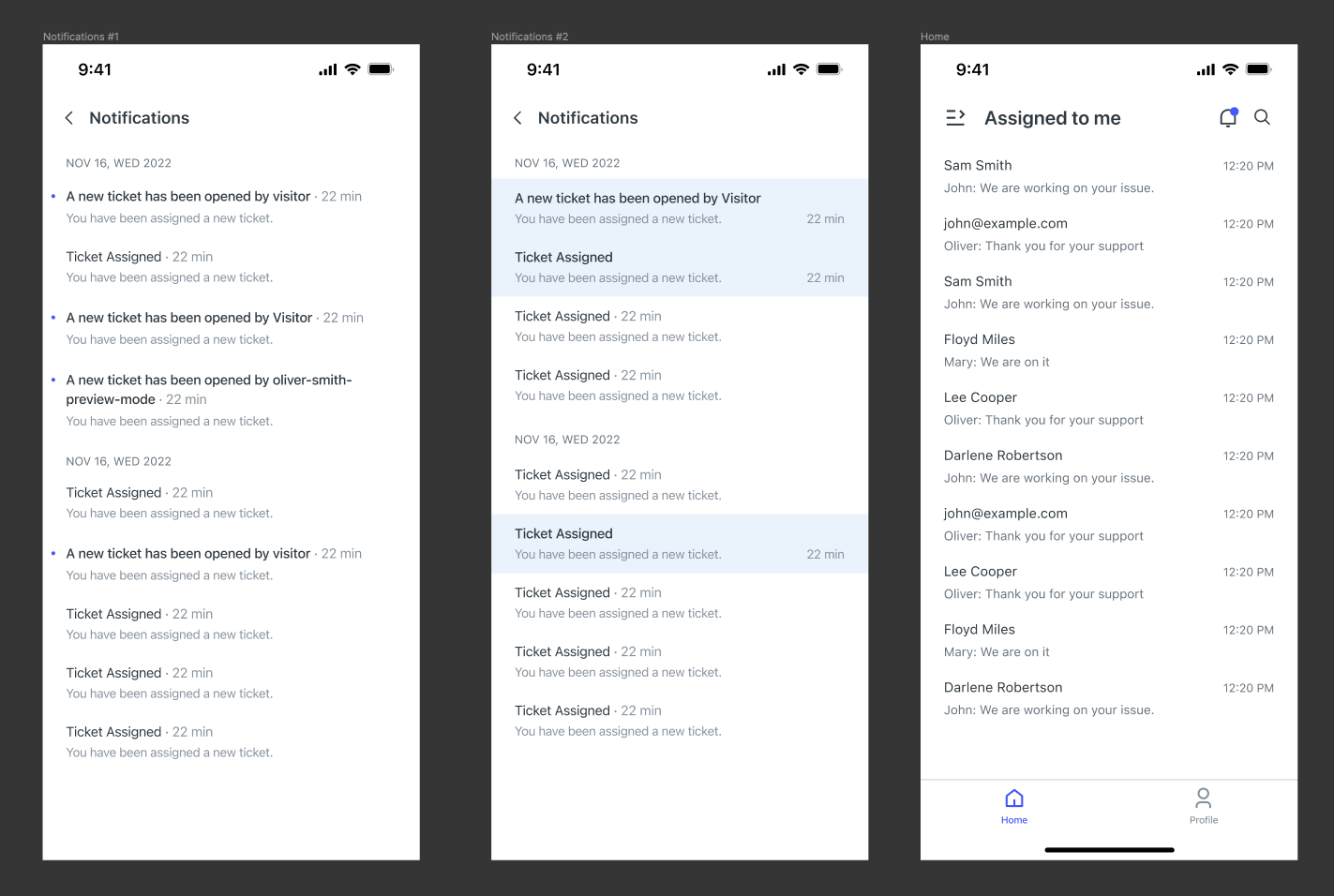 Notification Screen - Design · Issue #545 · neetozone/neeto-ui-rn · GitHub