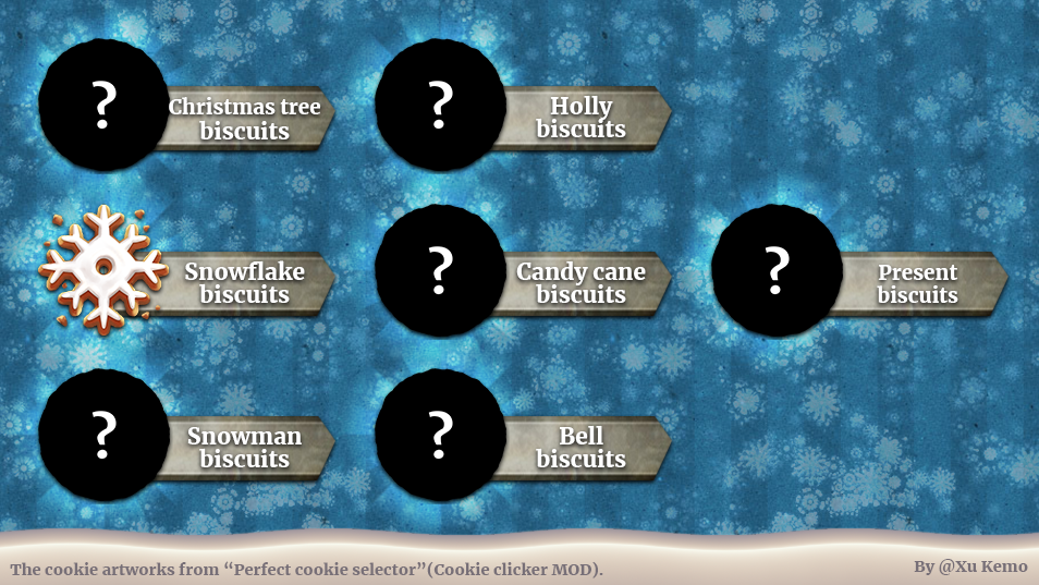 Make all christmas "dough" · Issue #5 · TheGLander/perfectCookieMod ...