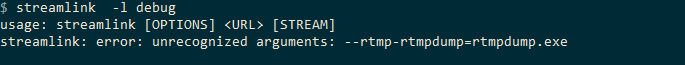 Parsing options is not working · Issue #4293 · streamlink/streamlink · GitHub