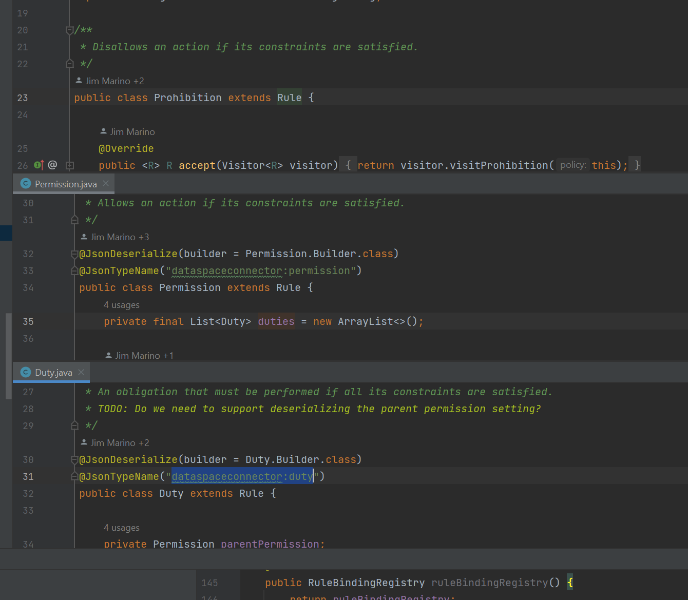 Missing Jsonpropertyname In Prohibition Class · Issue 2117 · Eclipse Edc Connector · Github