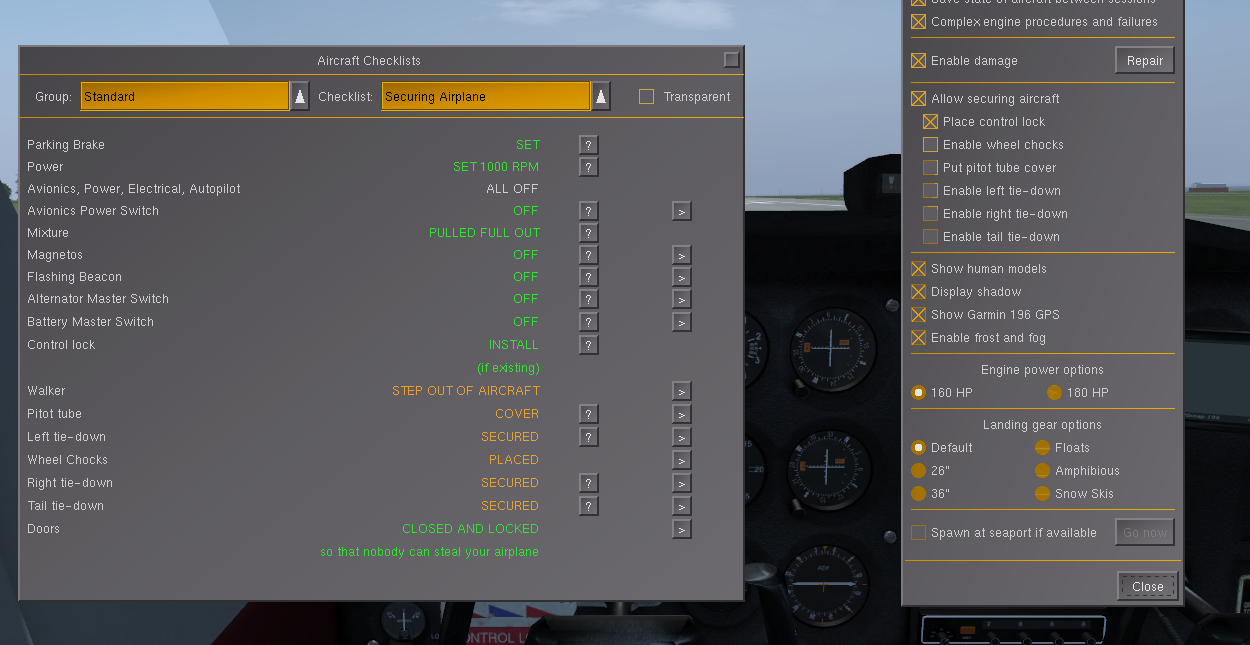 Improvements to the tutorials and checklists · Issue #906 · c172p-team ...
