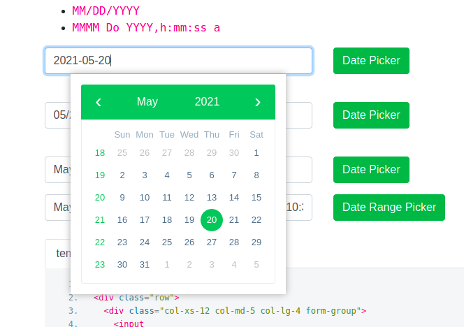 Datepicker: week numbers shows wrong for may-2021 · Issue #6116 · valor-software/ngx-bootstrap ...