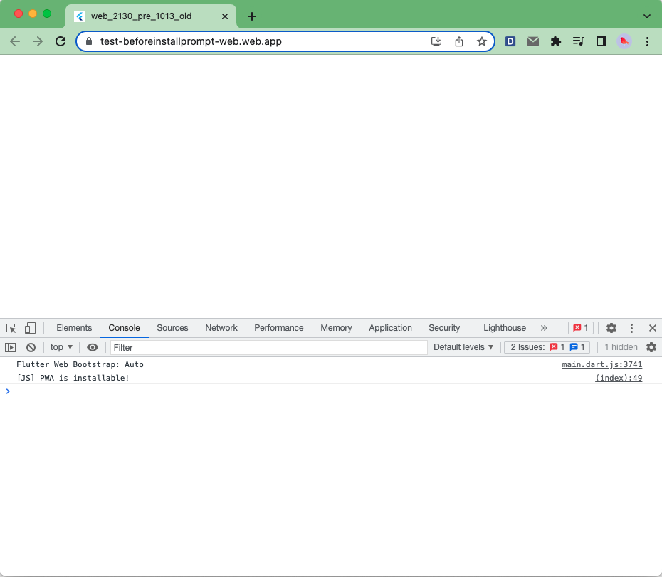 New web initialization script prevents listening to browser events · Issue #103275 · flutter ...