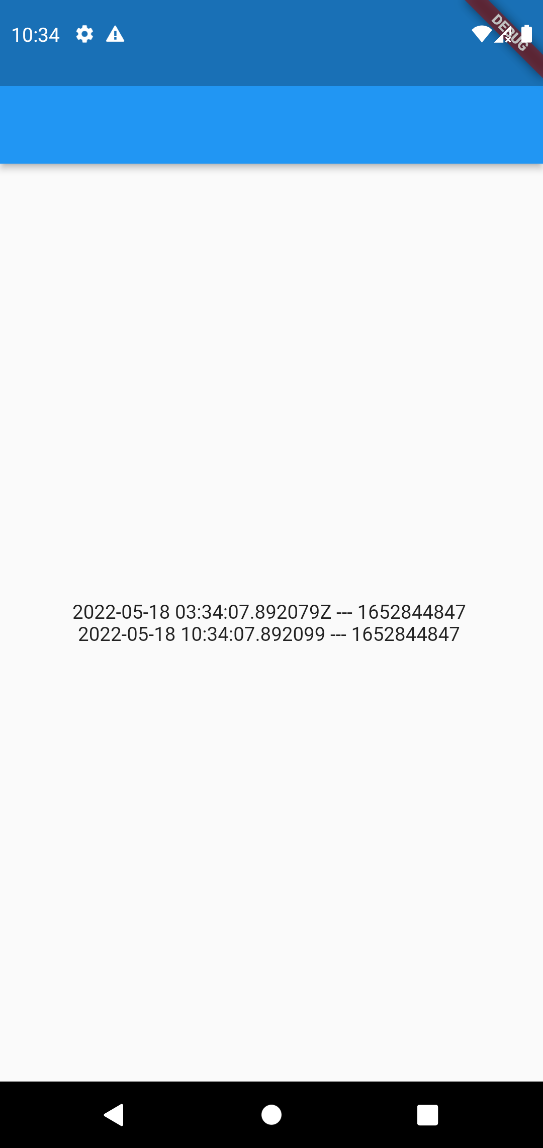 DateTime millisecondsSinceEpoch inconsistency with emulator · Issue #103908 · flutter/flutter ...