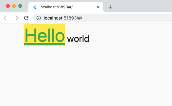 Decoration of TextSpan after WidgetSpan with no height is shifted to ...
