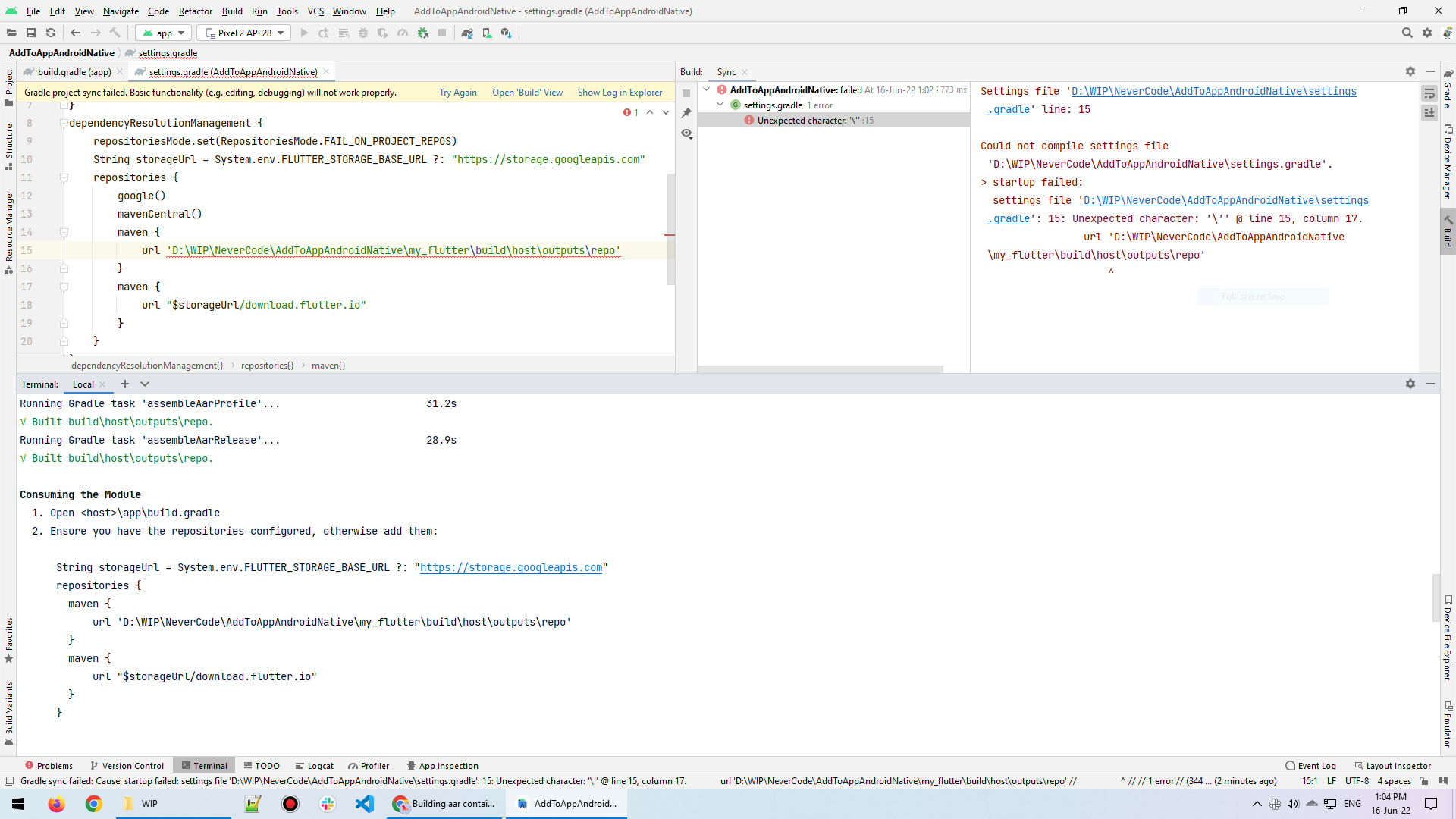 Building Aar Contains Wrong Consuming The Module Documentation · Issue 106024 · Flutterflutter 4050